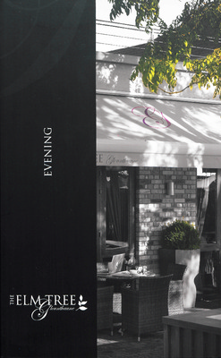"Elm Tree Restaurant Glounthaune, Evening Menu" by Elm Tree Restaurant