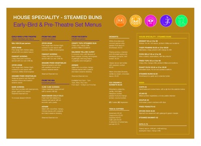 "Chameleon Restaurant Early Bird and Pre Theatre Menu 2017" by Chameleon