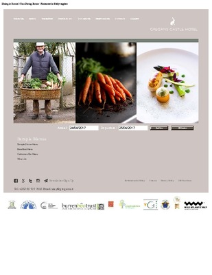 "Gregans Castle Menus 2017" by Gregans Castle