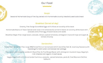 "Pudding Row Cafe Menu 2020" by Pudding Row